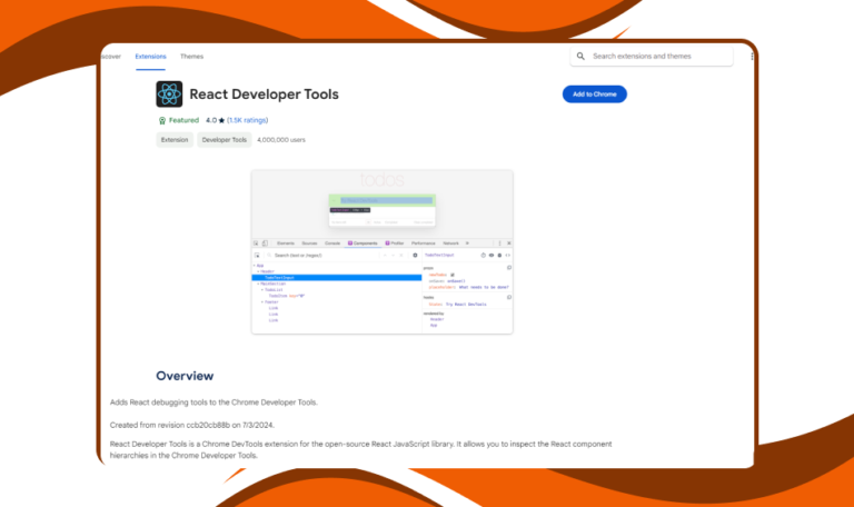 Top 20 Best React.js Development Tools